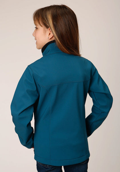 Roper Girls Technical Deep Teal Polyester Softshell Jacket – The ...
