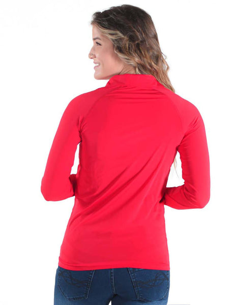 Cowgirl Tuff Womens Cooling UPF Bright Red Nylon Softshell Jacket – The ...
