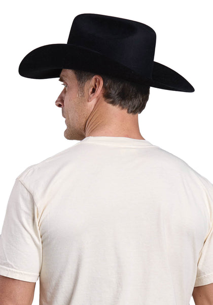 Stetson Unisex Bronc Rider Keep On Riding White 100% Cotton S/S T-Shir ...