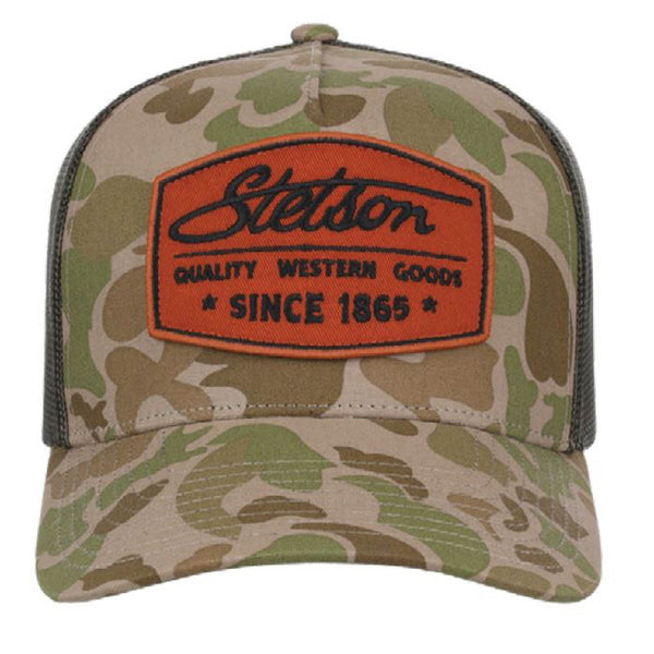 Stetson Unisex Quality Western Goods Camo Cotton Blend Baseball Cap Ha ...