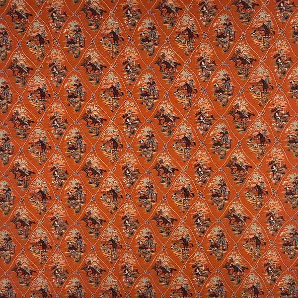 Rockmount Unisex Vintage Western Bandana Rust 100% Cotton Bandana – The ...