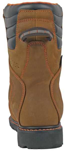 Hoss Boots Mens Clash 1000G Soft Toe Brown Leather Work Boots 13 4E ...