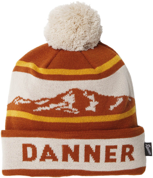 Danner Unisex Mountain Pom Buck/Oatmeal 100% Acrylic Beanie Hat – The ...