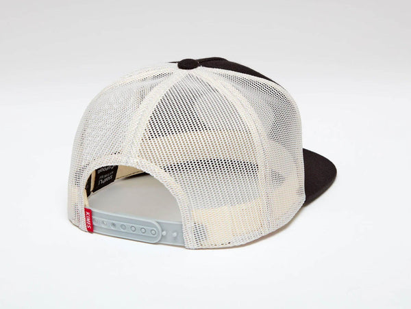 Kimes Ranch Unisex Conway Black Wool Blend Trucker Cap – The Western ...