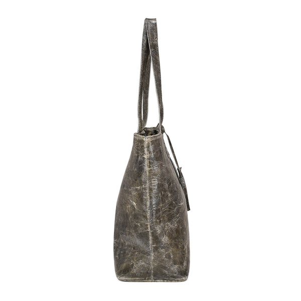 Corral Womens D1288 Dark Olive Leather 5 Liter Distressed Tote Bag 1 B ...