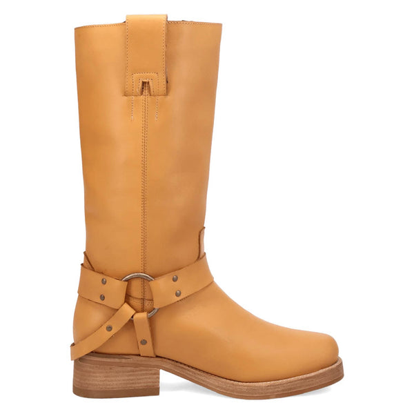 Dingo Mens Rip Plantain Leather 14in Motorcycle Boots – The Western Company