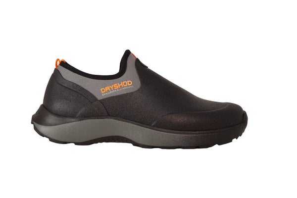 Dryshod Mens Evalusion Super Lightweight Black Rubber Slip-On Shoes ...