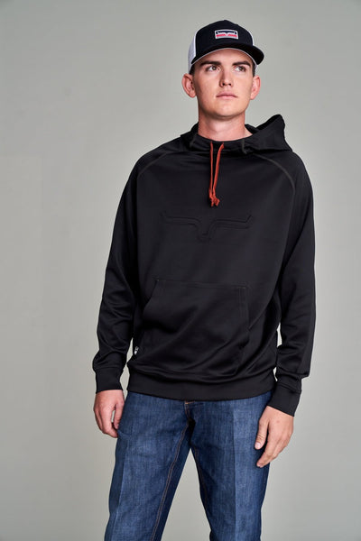 Kimes Ranch Mens Prescott Tech Hood Black Polyester Hoodie – The ...