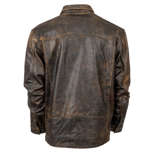 STS Ranchwear Mens Rancher Antique Bronze Leather Jacket – The Western ...