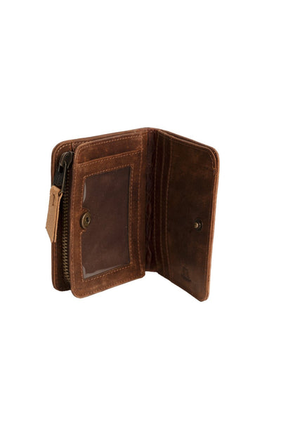 STS Ranchwear Womens Catalina Croc Soni Chestnut Leather Zip Around Wa ...