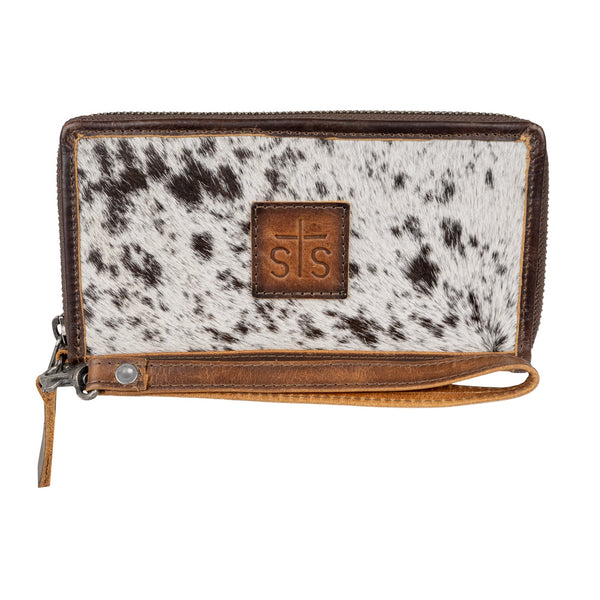 STS Ranchwear Womens Vaquero Cowhide/Tan Leather Bifold Wallet – The ...