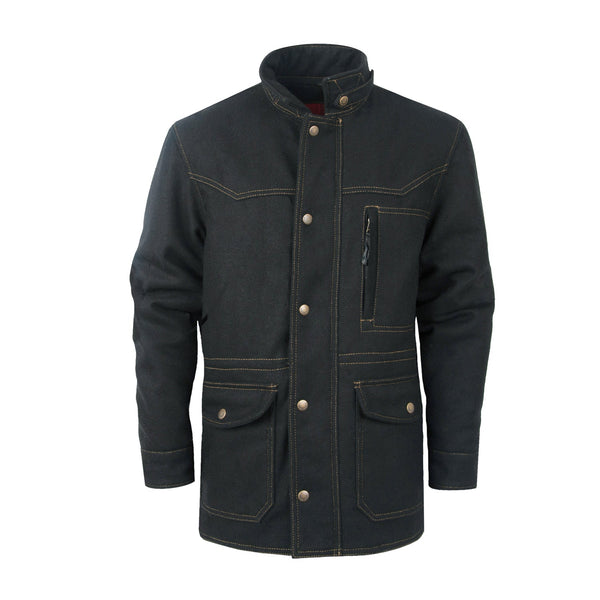 STS Ranchwear Mens Grandale Black 100% Wool Chore Jacket L – The ...