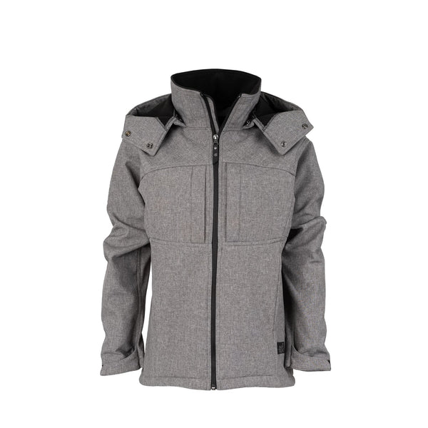 STS Ranchwear Womens Weston Heather Gray Poly/Spandex Softshell Jacket ...