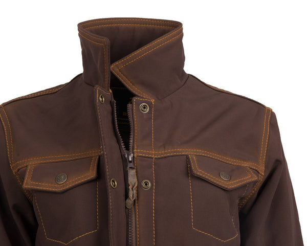 STS Ranchwear Womens Brumby Brown Polyester Softshell Jacket – The ...