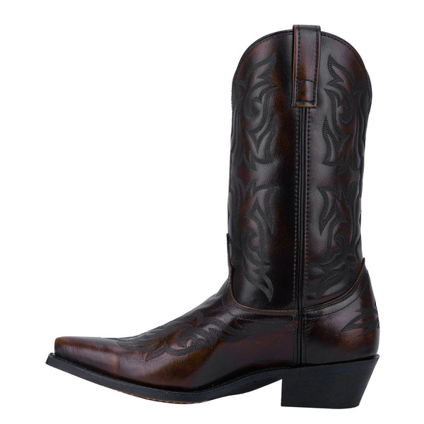 Laredo Mens Hawk Cowboy Boots Leather Burnished Gold – The Western Company